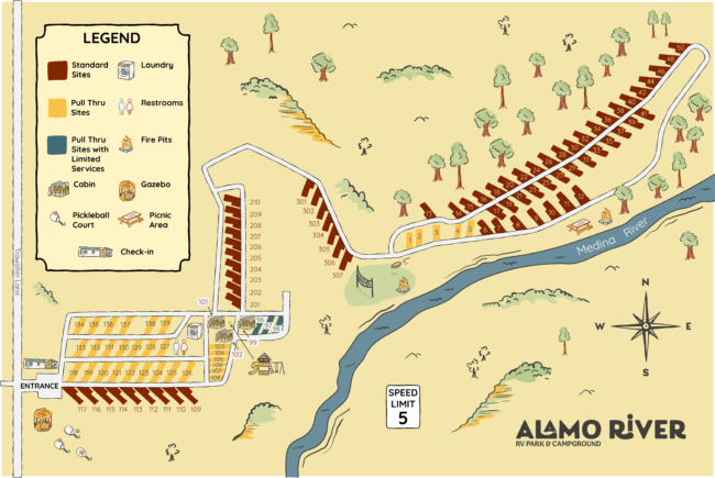 Plan Your Stay at Alamo River - View RV Site Rates
